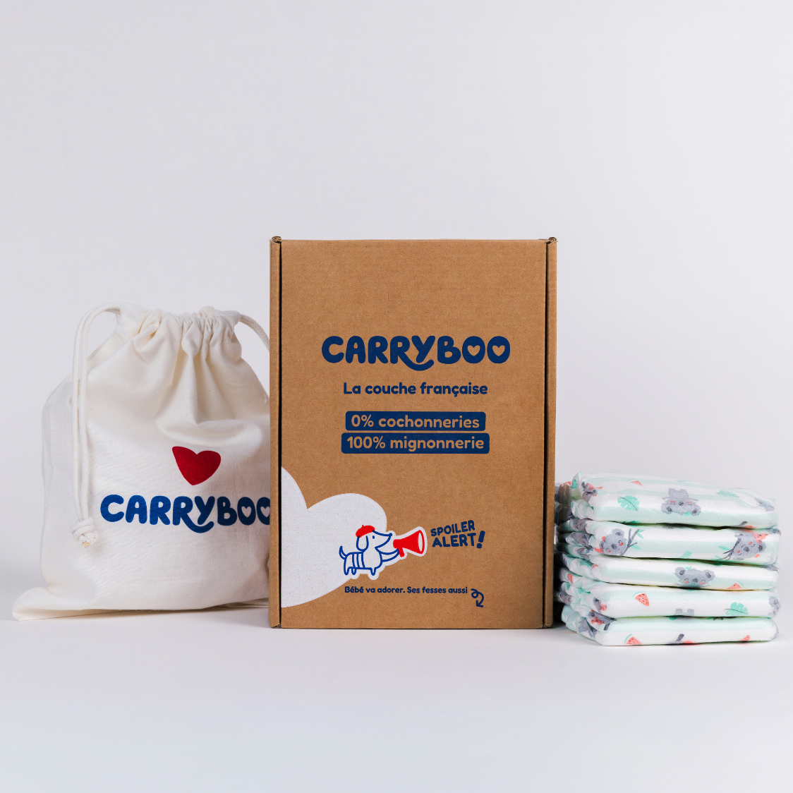 Kit d'Essai Couches Gratuit Carryboo Nature